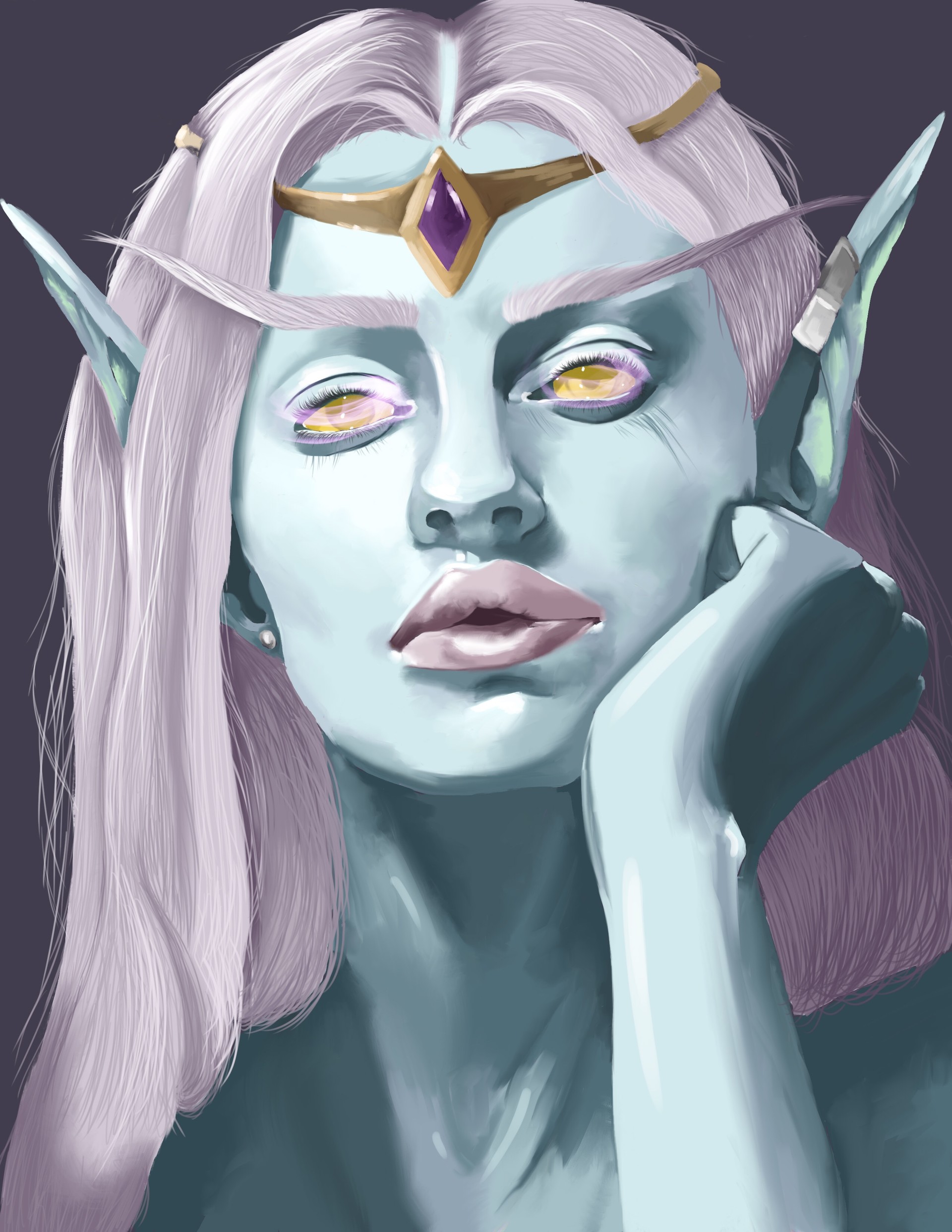 ArtStation - Queen Azshara