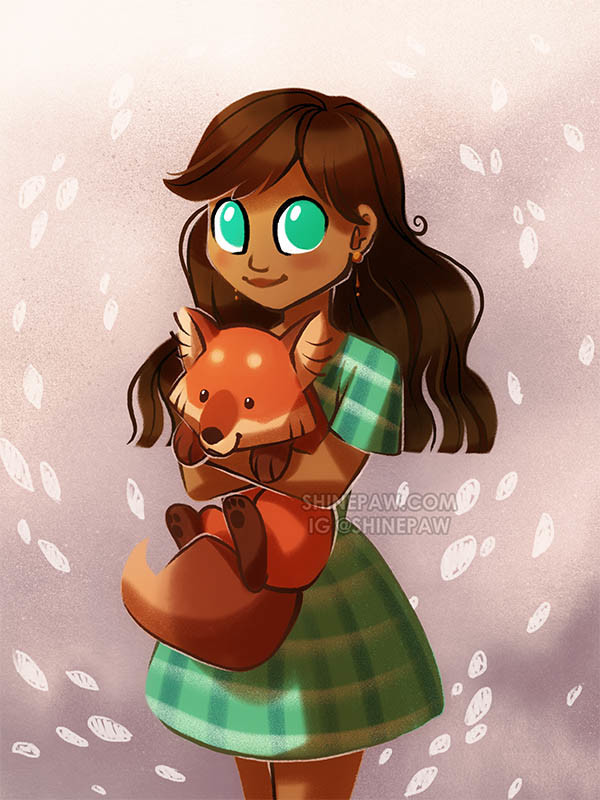 ArtStation - Foxy girl