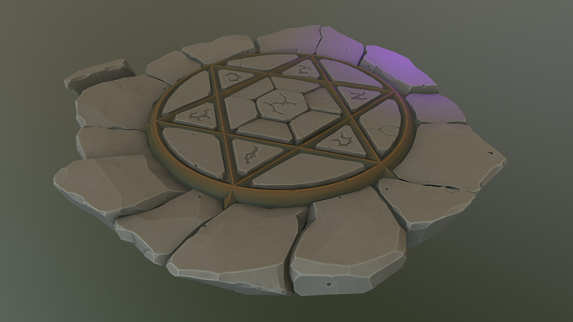 ArtStation - Stone platform