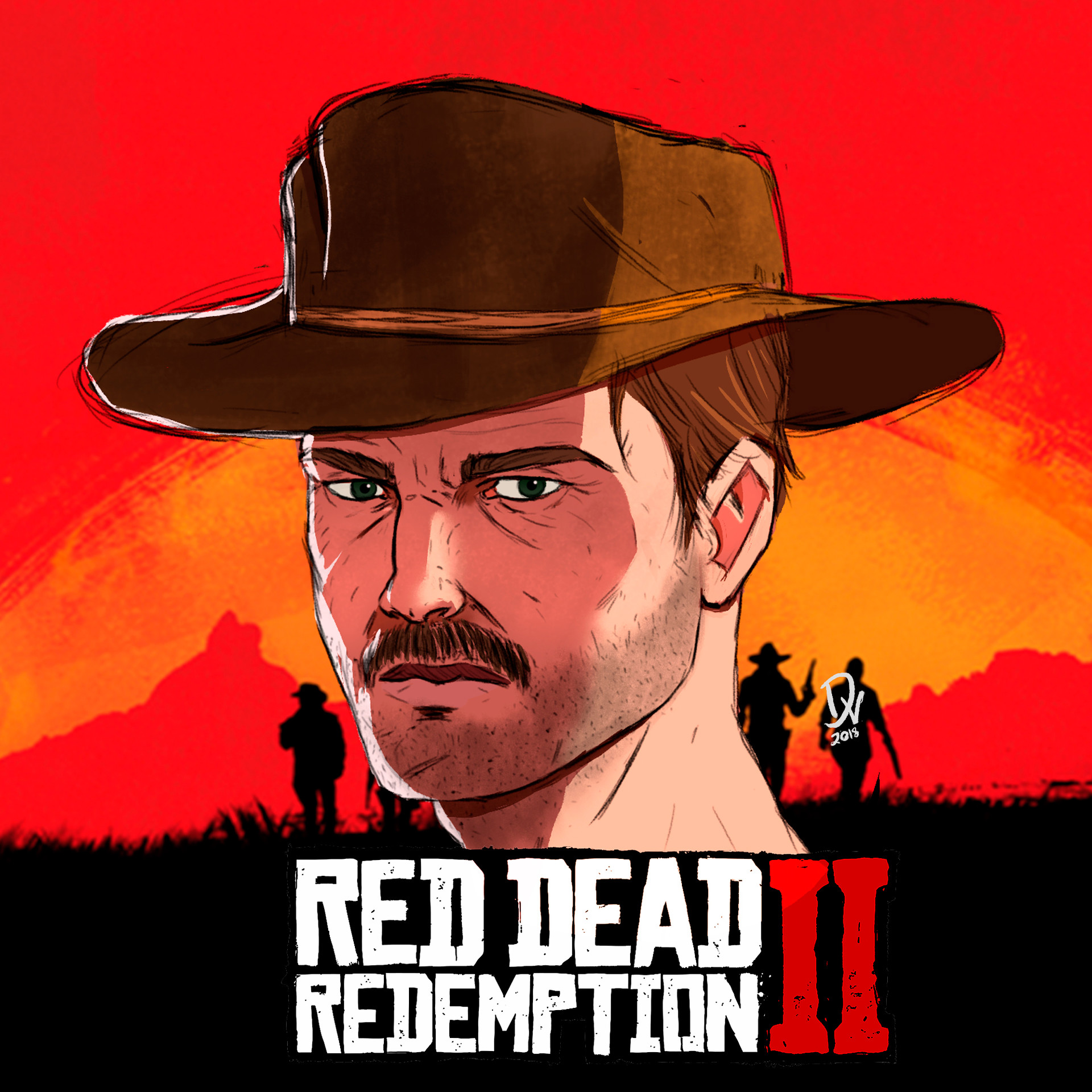 ArtStation - Red Dead Redemption - Fan Art