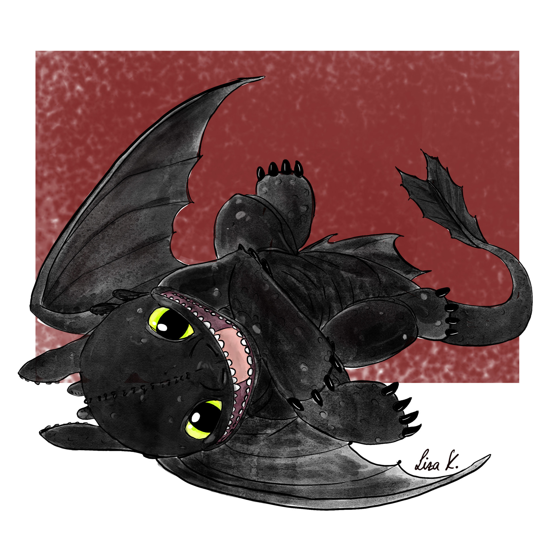 ArtStation - Toothless