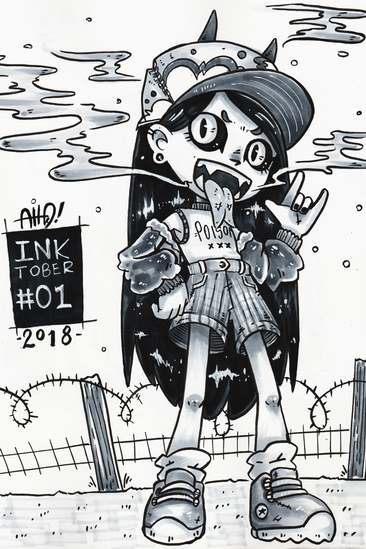 ArtStation - Best of Inktober 2018 | Poison