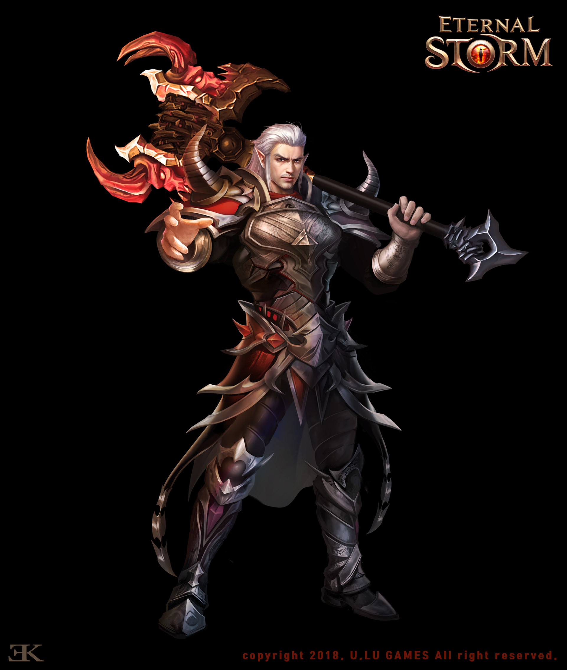 ArtStation - Eternal Storm - Warrior