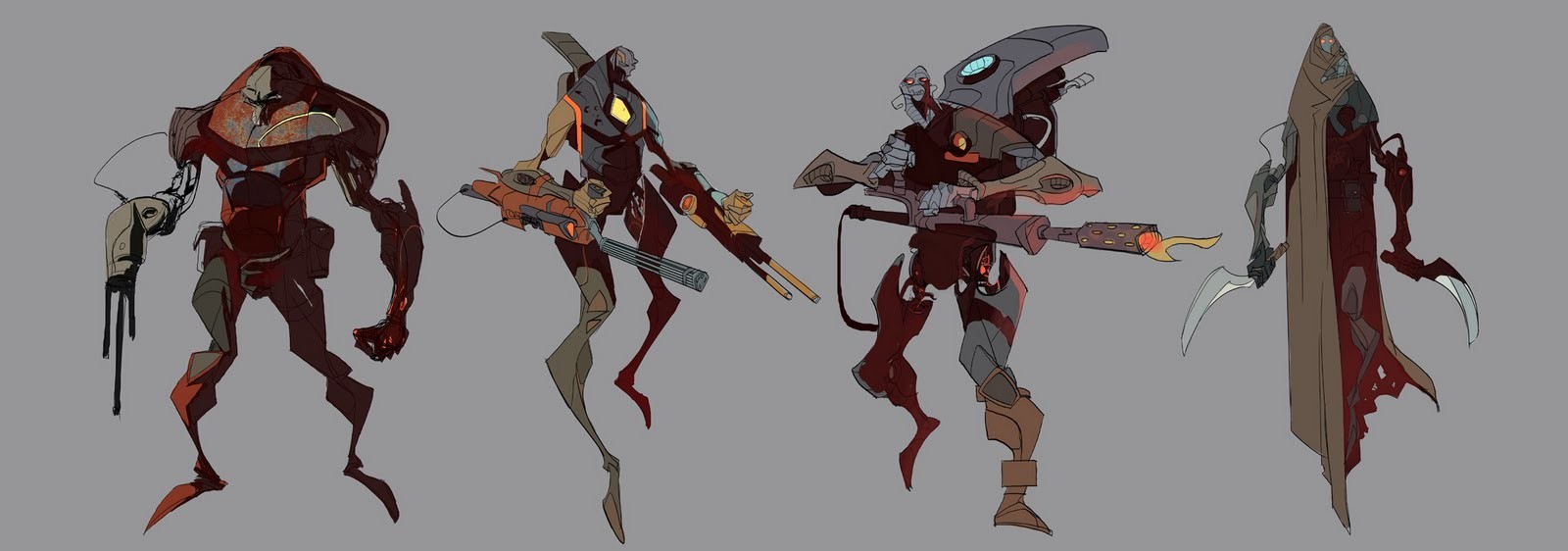 ArtStation - Robots characters