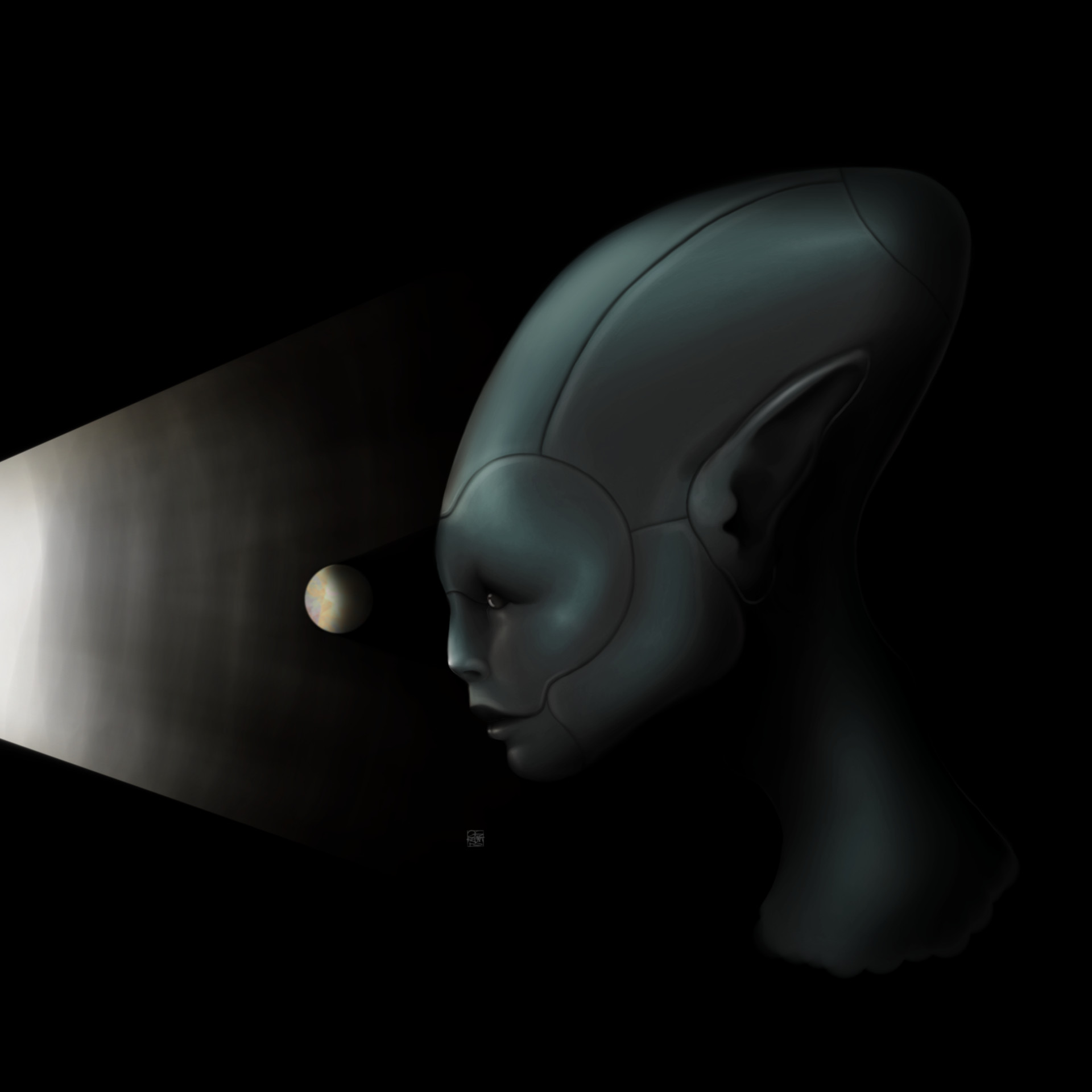 ArtStation - Alien Head