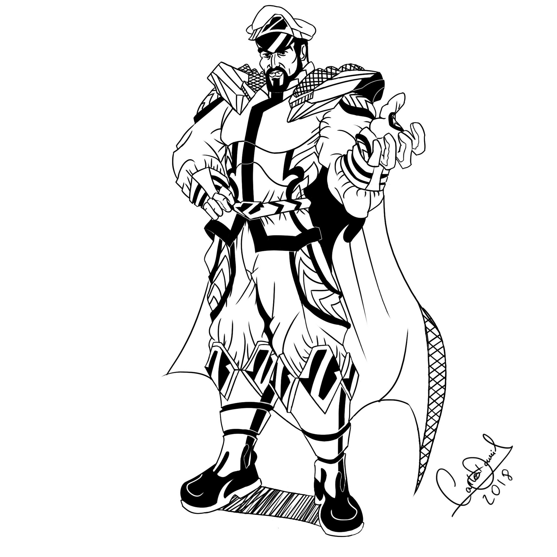 ArtStation - redesenhado de Zod