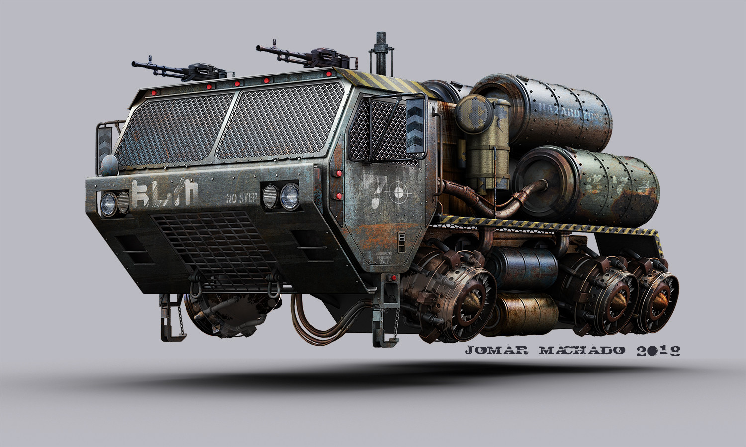 ArtStation - HOVER TANKER