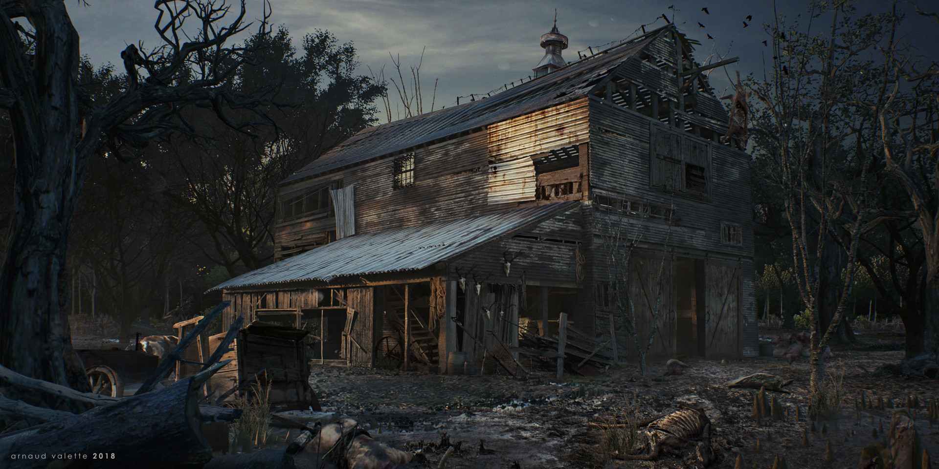 ArtStation - 'Slaughter House'