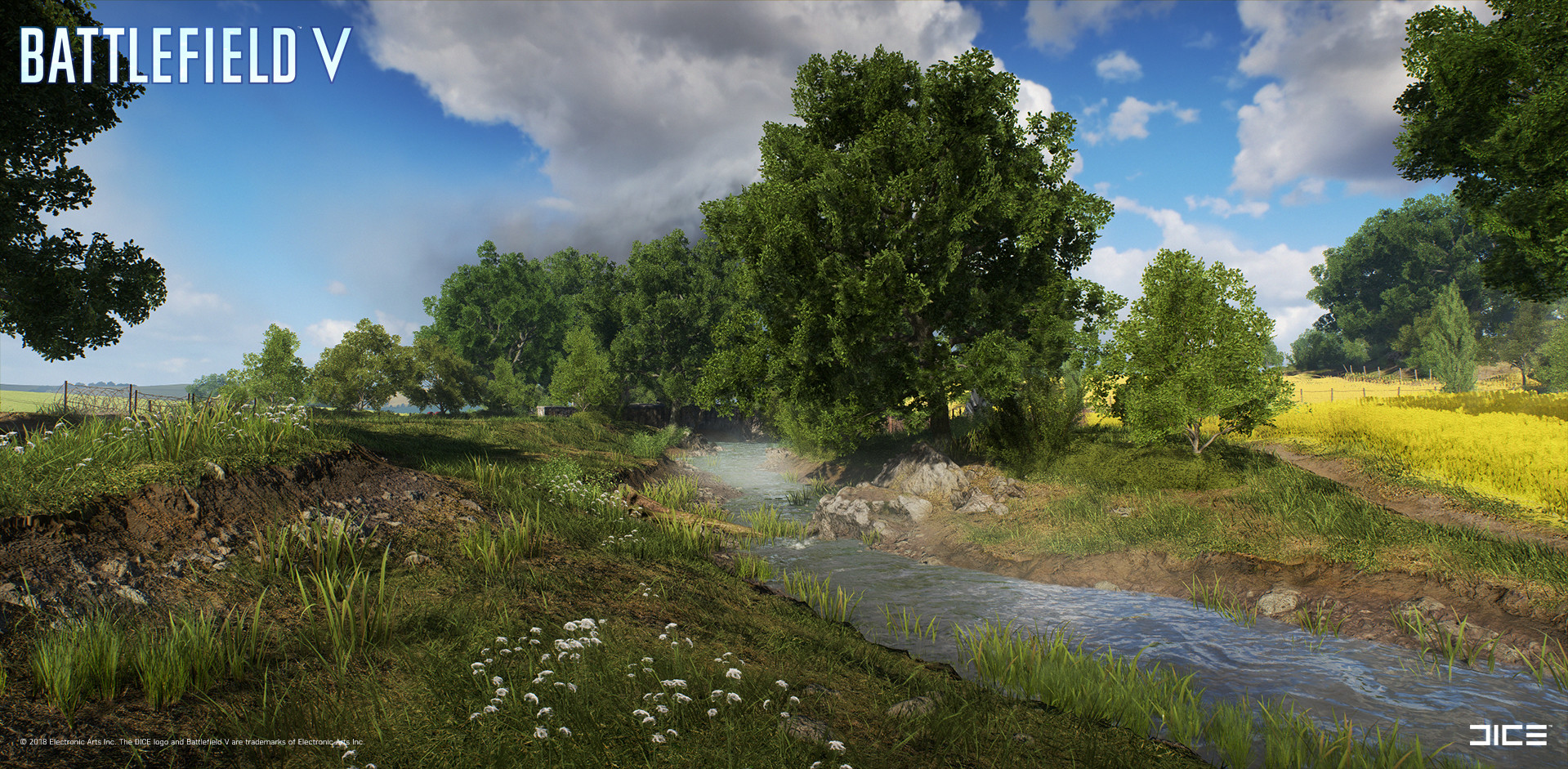 Robert Berg - Battlefield V - Vegetation and Textures