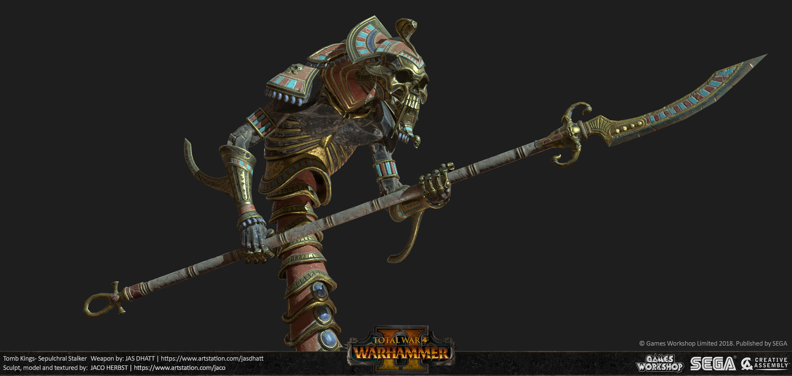 Creative Assembly - Tomb Kings Sepulchral Stalker
