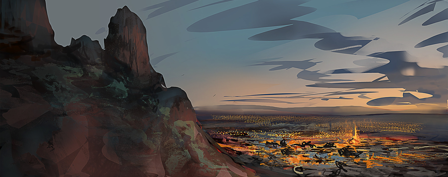 ArtStation - Color, light practice.