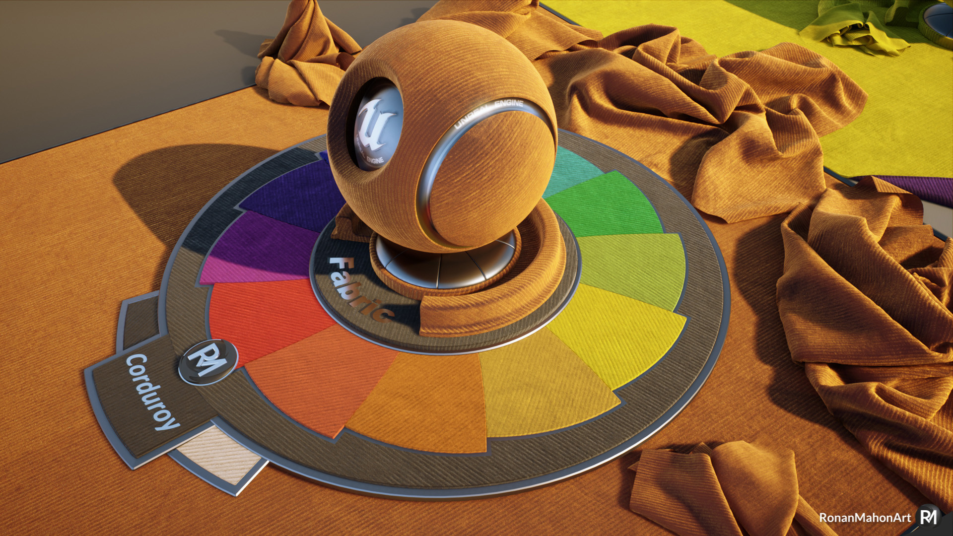 Ronan Mahon - Fabric Materials for Unreal