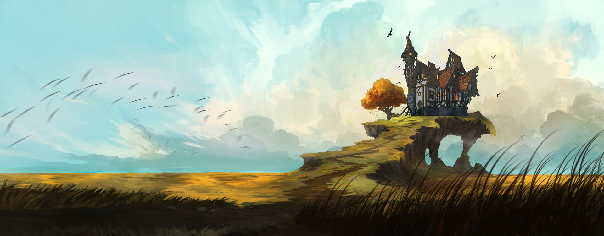 ArtStation - Home on the Prairie