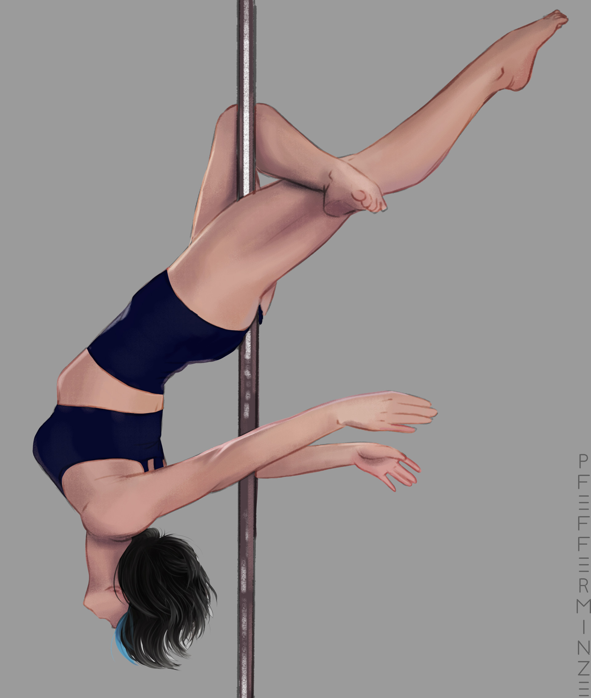 ArtStation - Pole dance