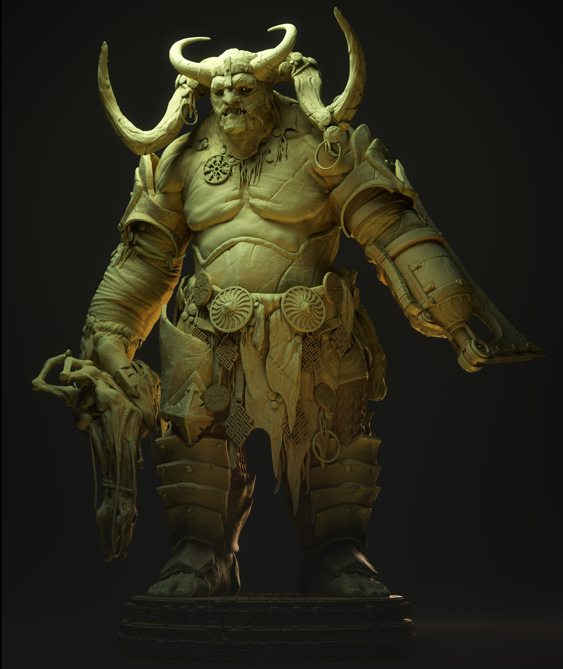 ArtStation - Old North Troll