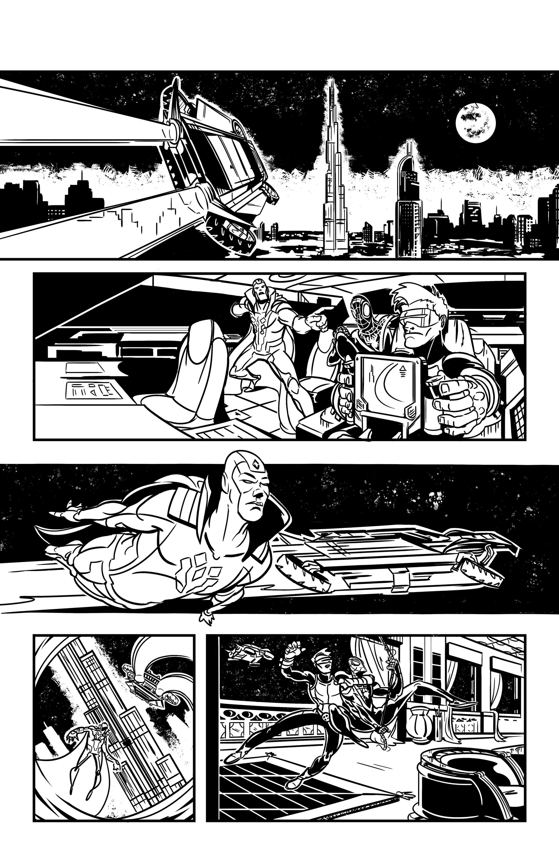 ArtStation - Marvel Champions - Sample Pages (Script by Mark Waid)