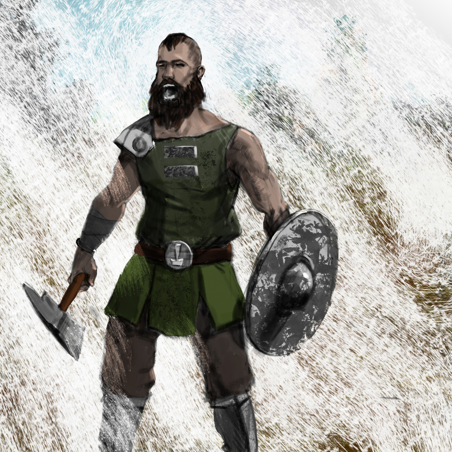 ArtStation - barbarian