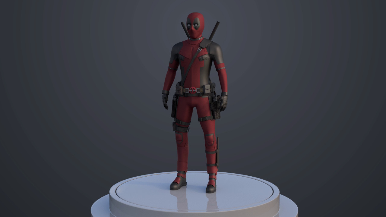 ArtStation - Deadpool WIP