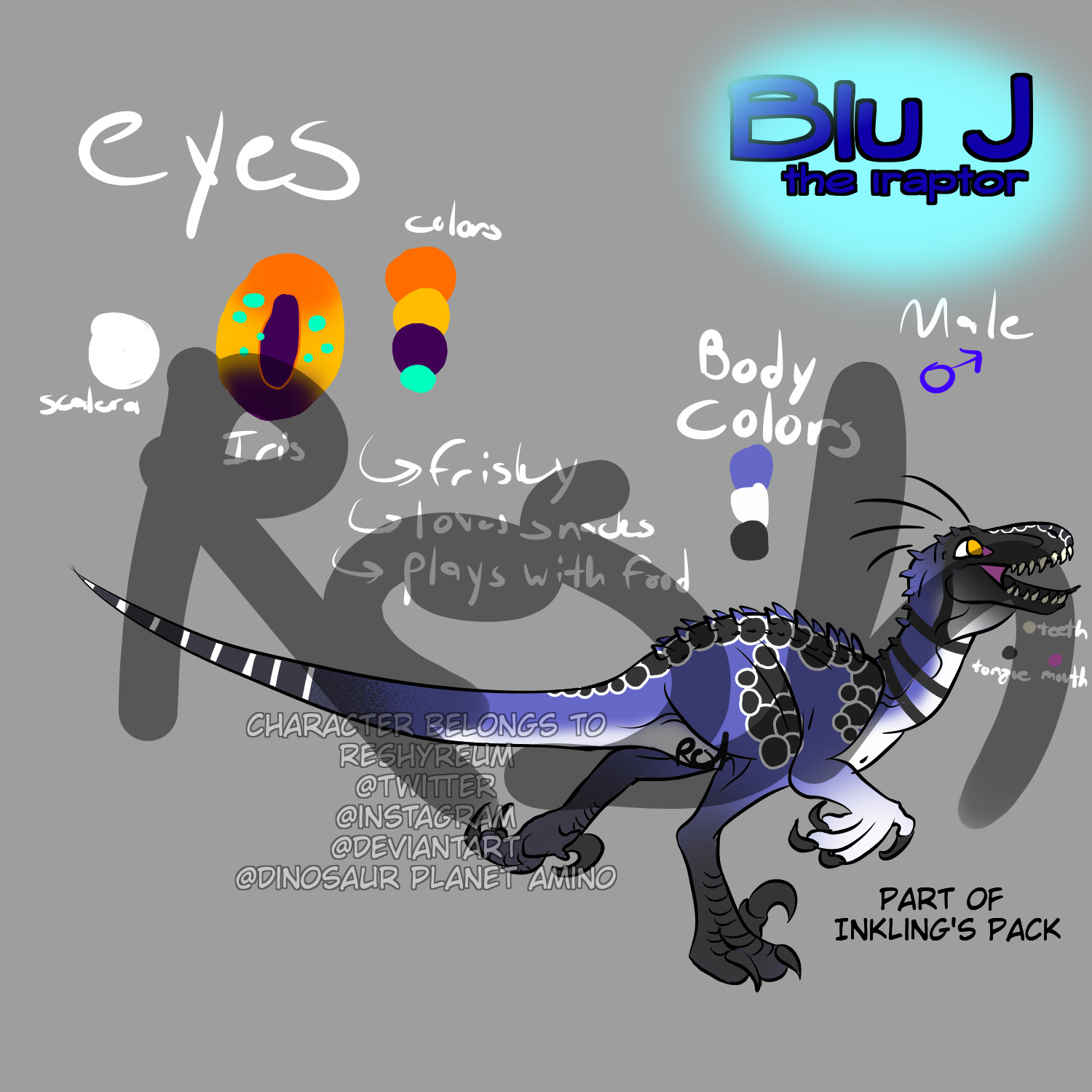 ArtStation - Indo-raptor Fan-made Character