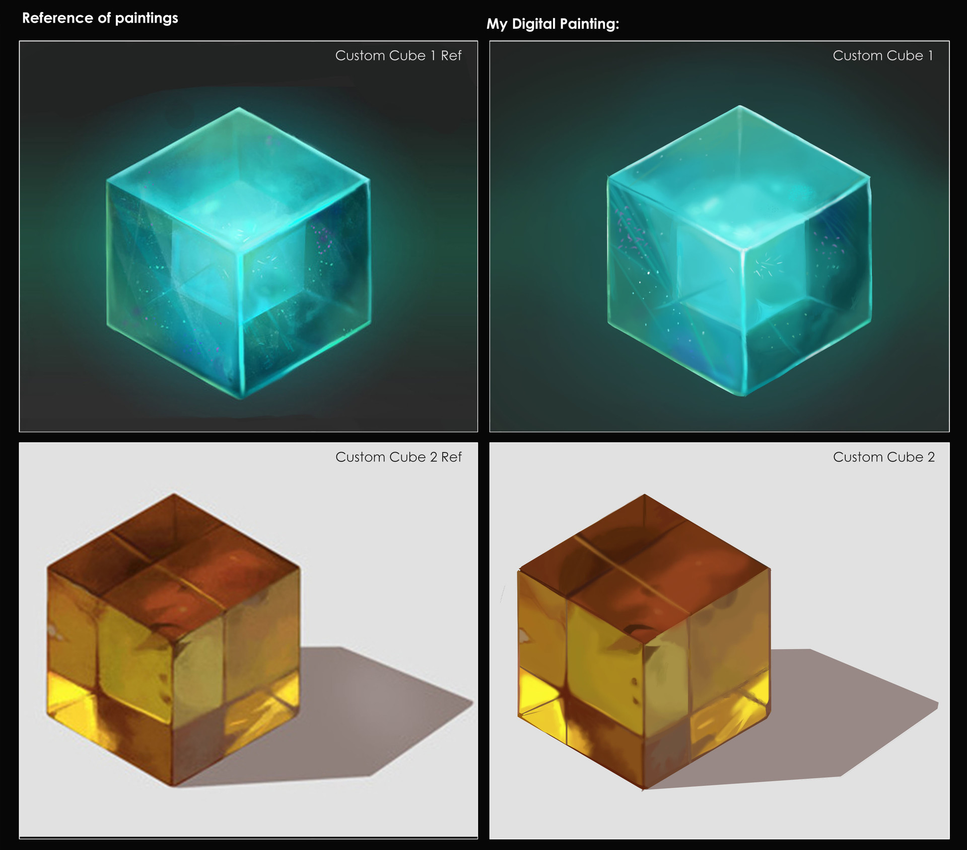 ArtStation - digital circle rendering