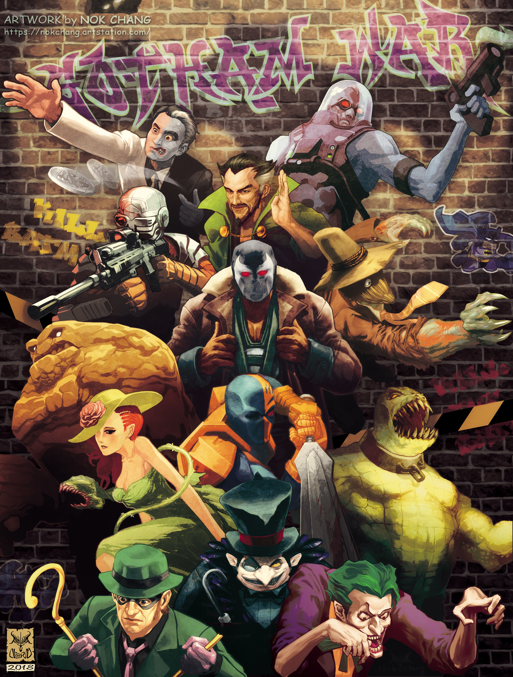 ArtStation - Gotham War