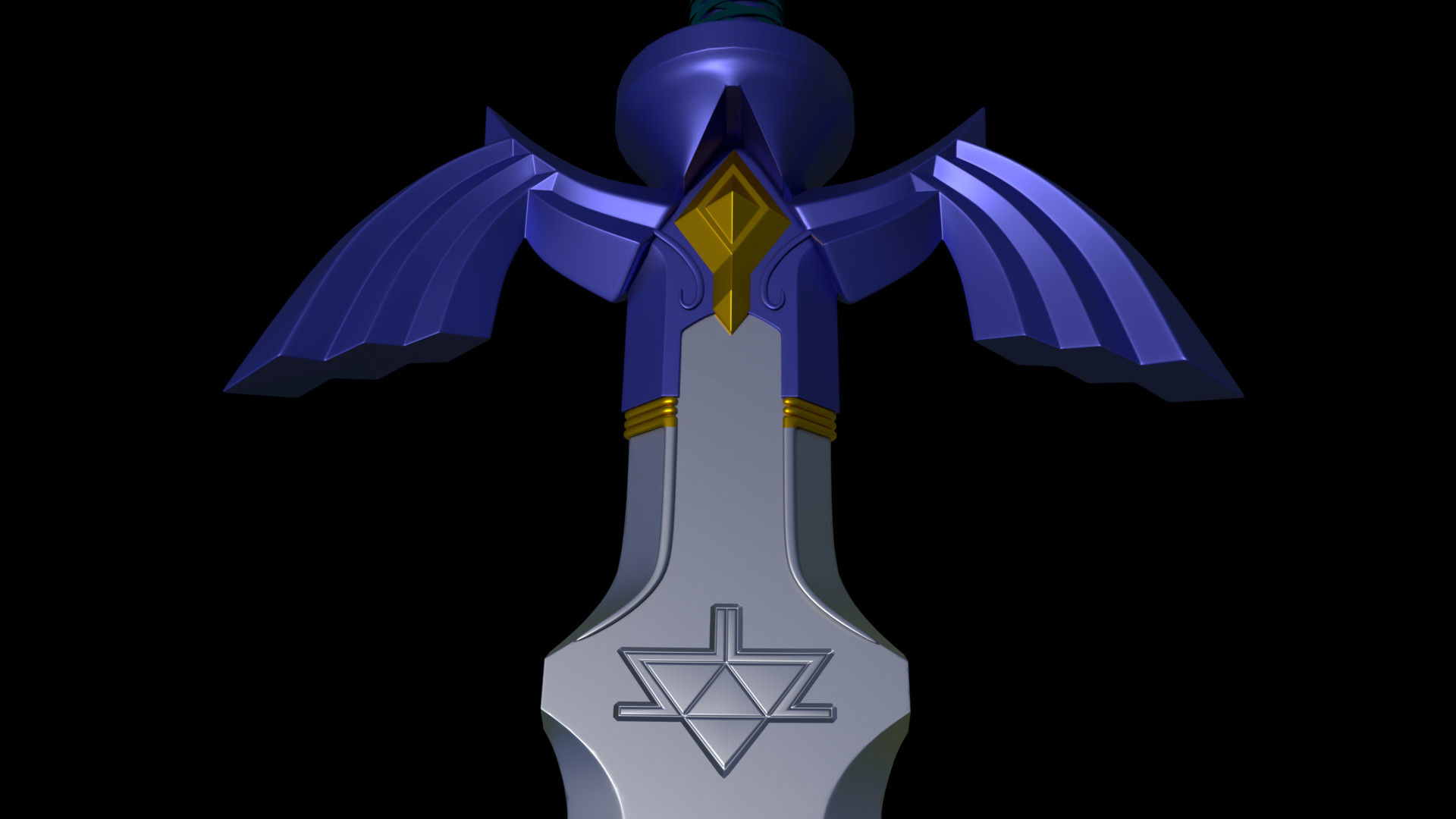 Noah - Hylian Shield and Master Sword from The Legend of Zelda