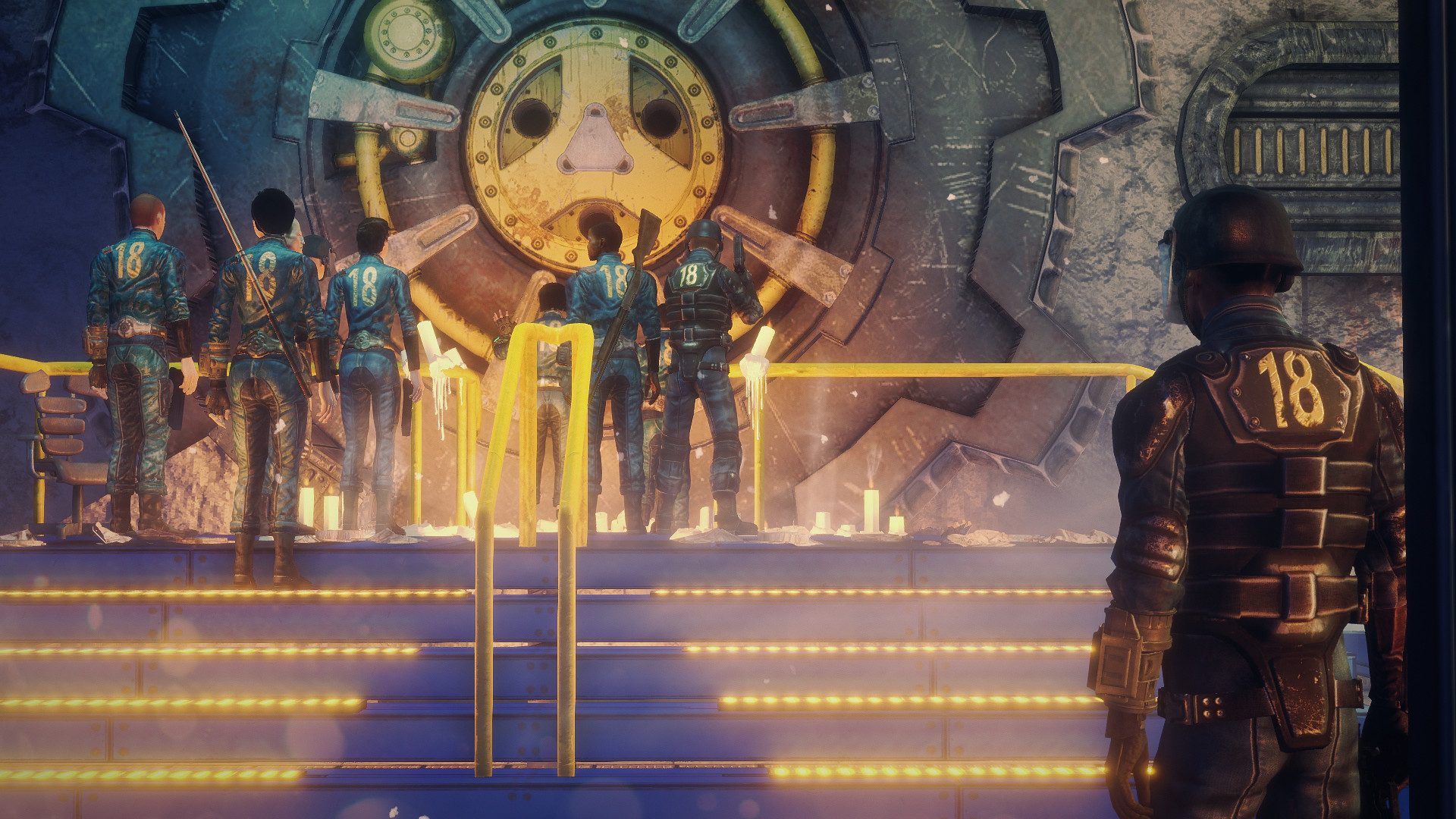 ArtStation - Vault 18 Gear Door