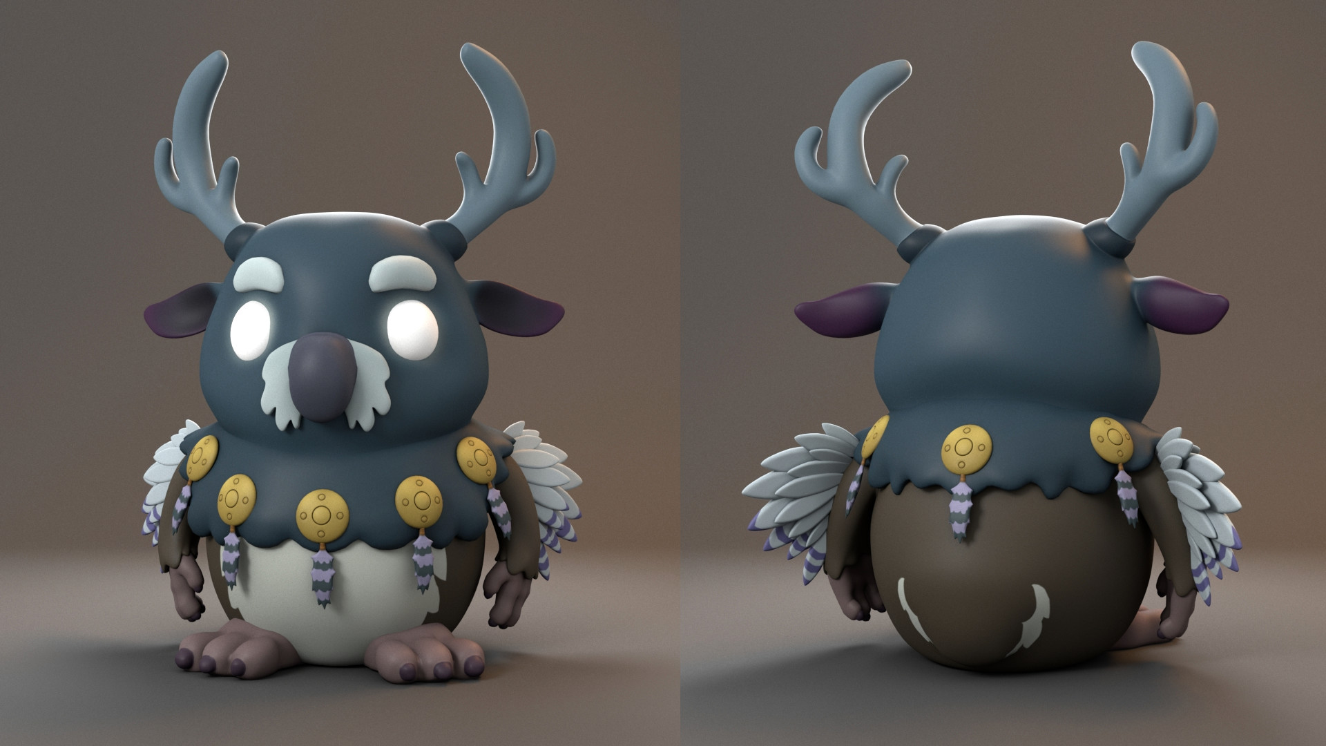 Alberthe Rosschou - Mini Druid forms from World of Warcraft