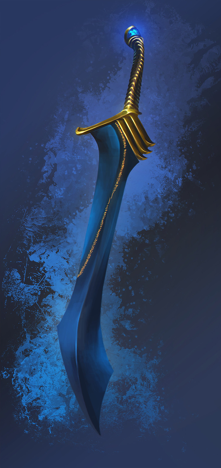 fantasy scimitar art