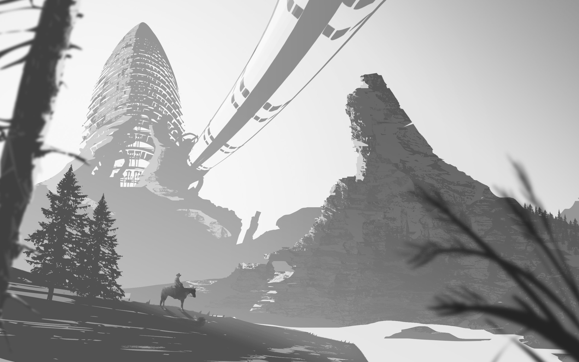 ArtStation - Concept Westworldesque - Custom shapes practice