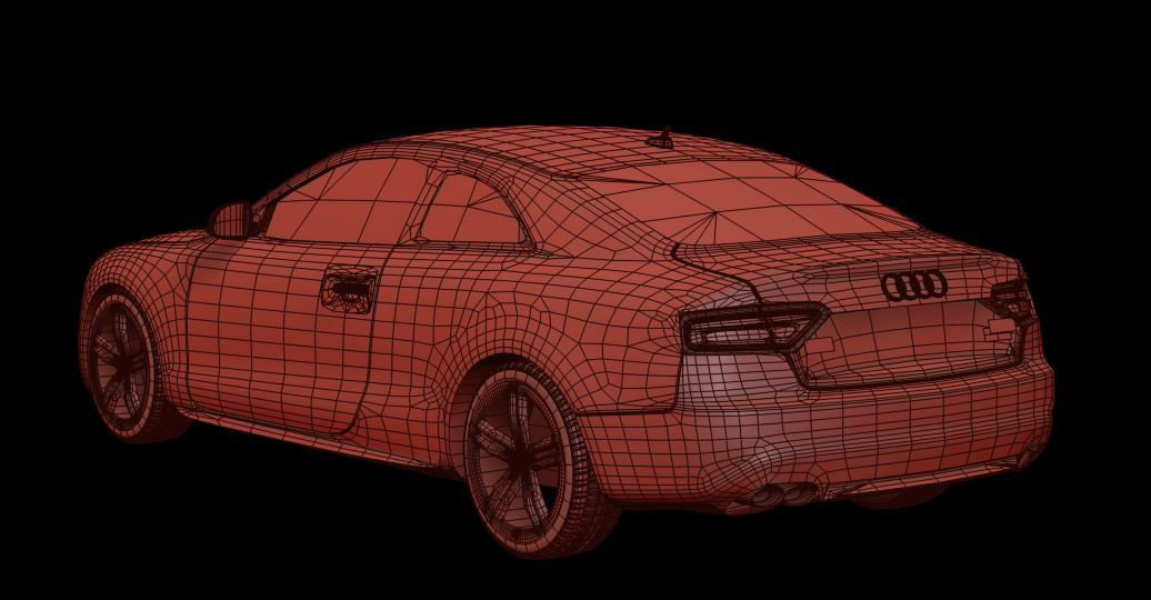 Priyanka S - High Poly Car Modeling