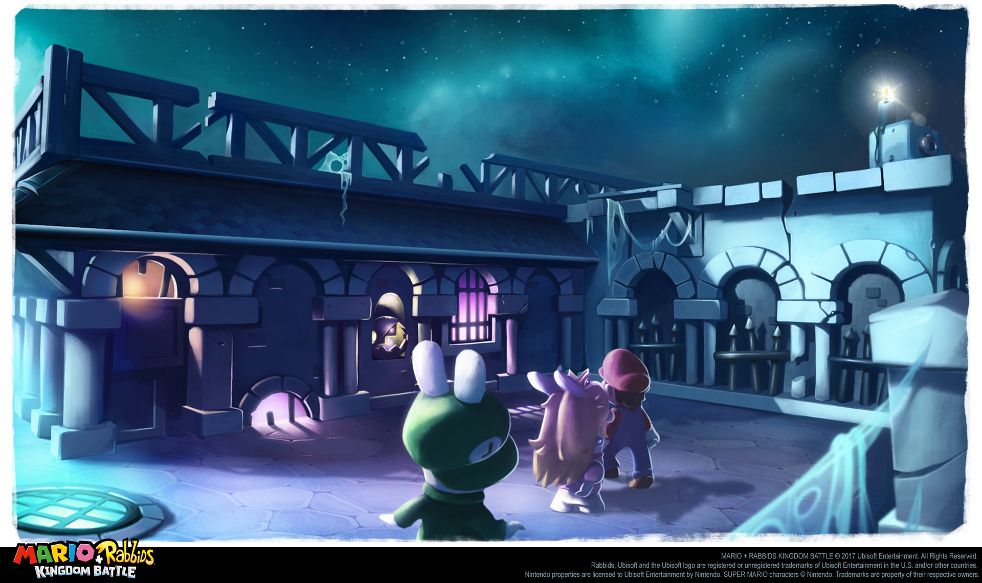 Claudia Tuci - Mario + Rabbids: Kingdom Battle - Envirnoments