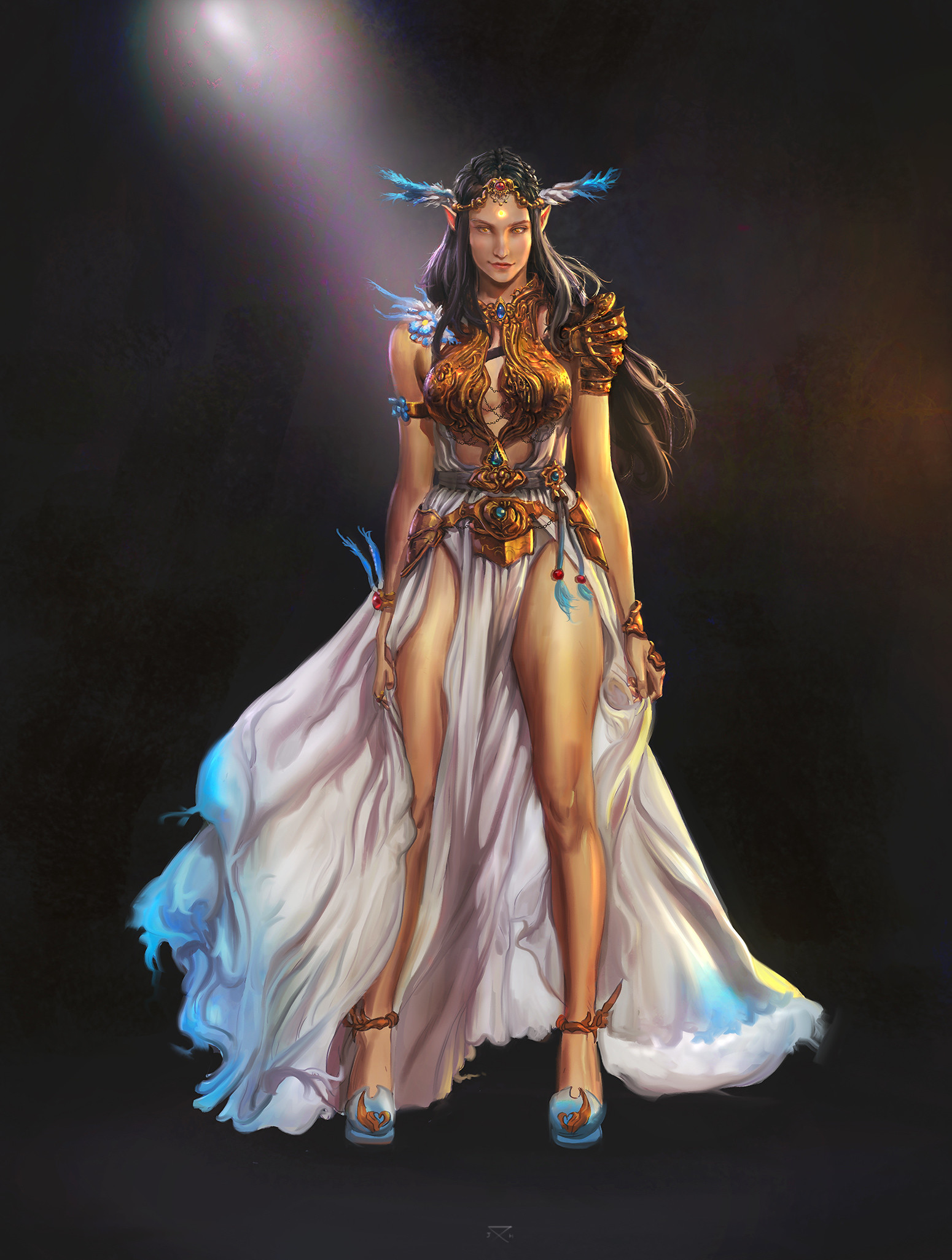 ArtStation - Mage elf
