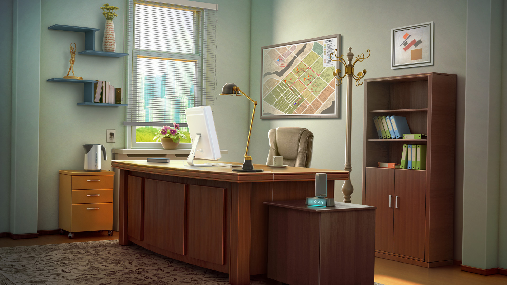 ArtStation - office customization