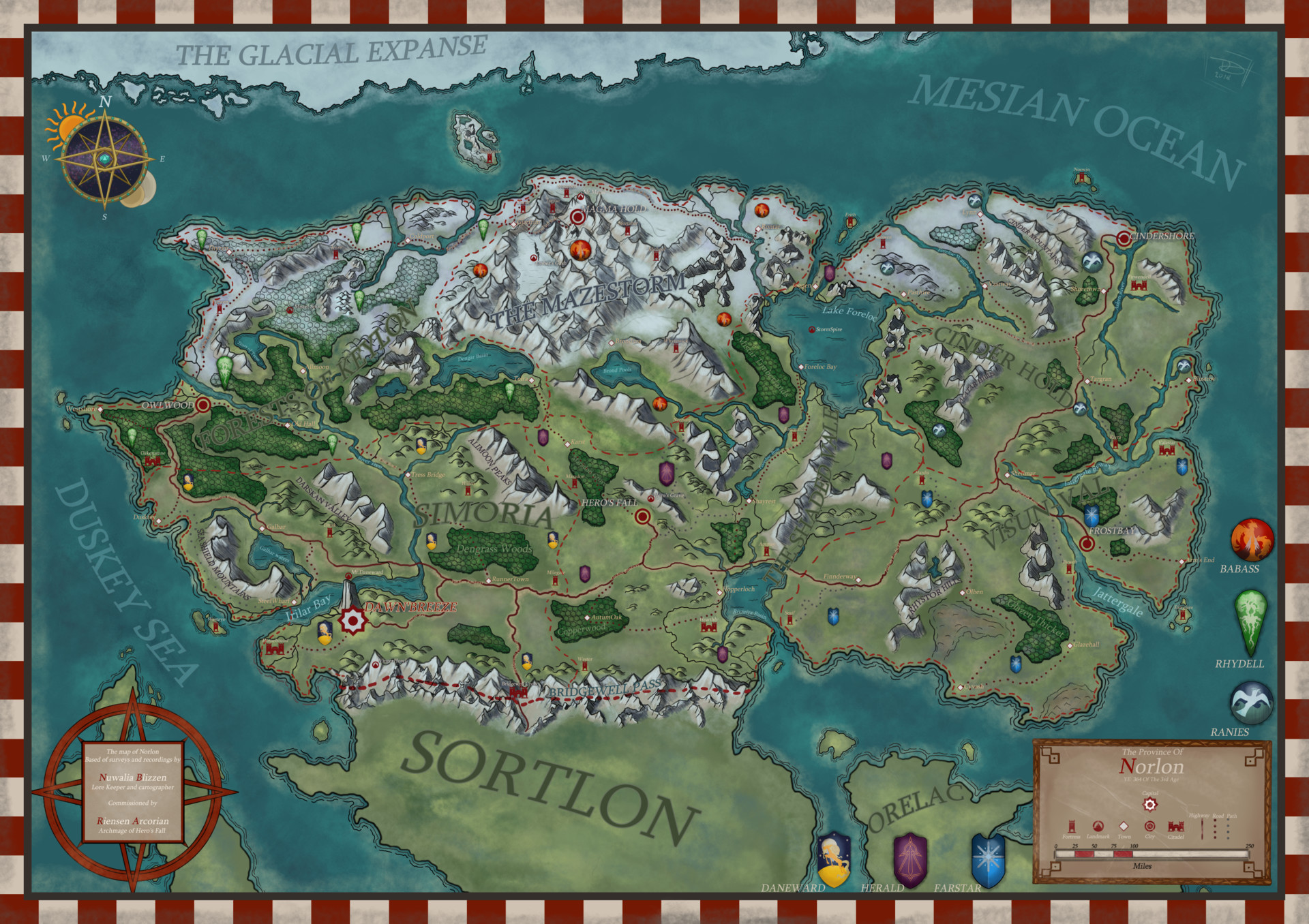 ArtStation - The Province Of Norlon Year:364 of the 3rd age