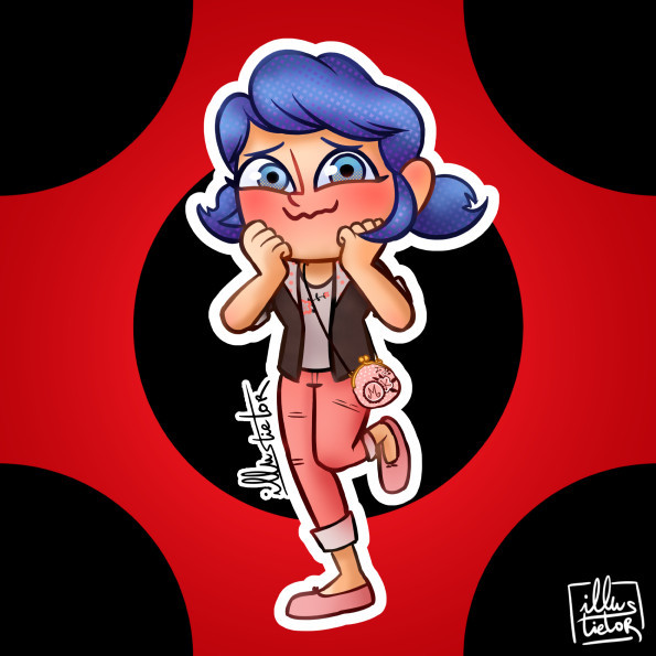 Sergi Ferrandiz - Fanart | Miraculous Ladybug Stickers