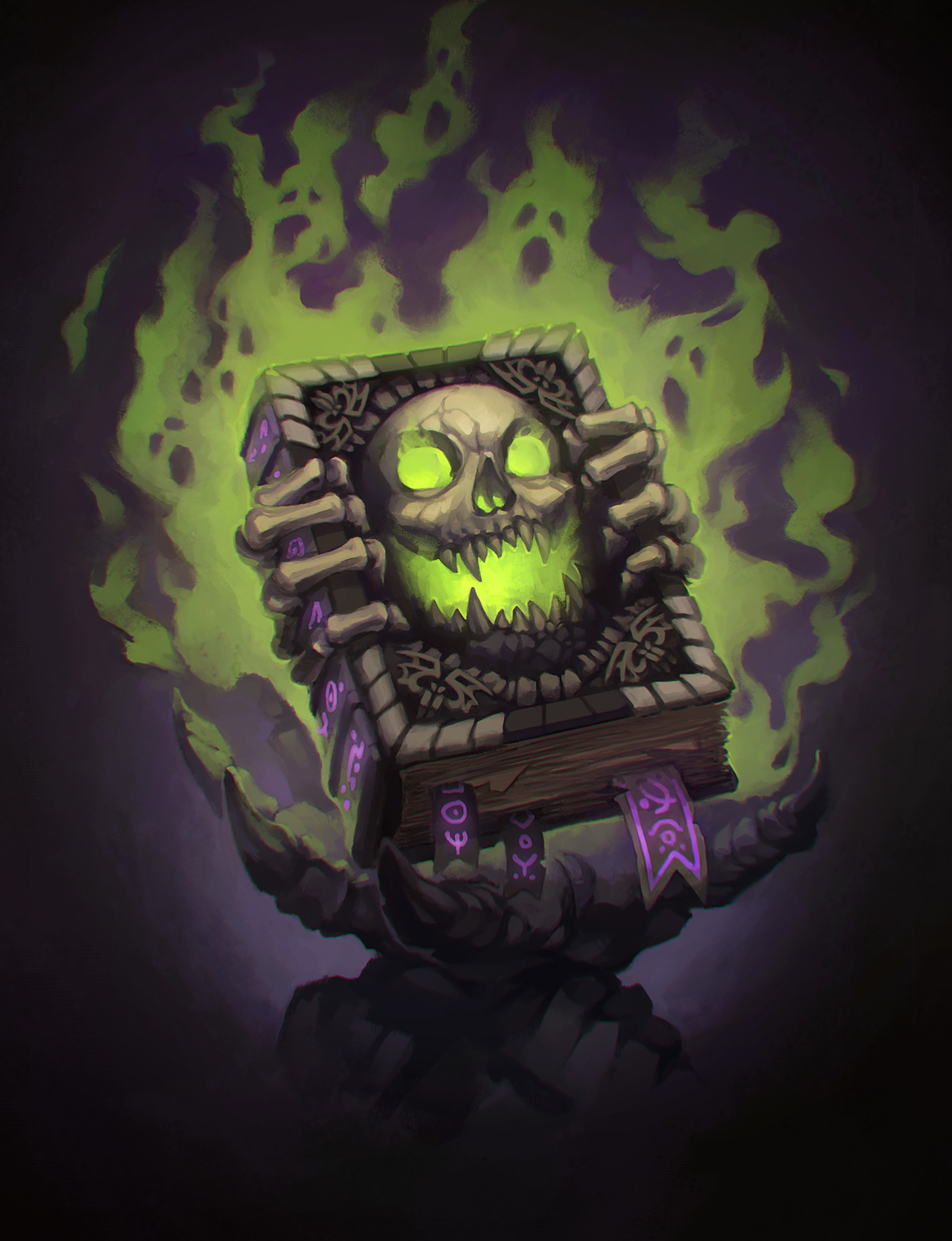 ArtStation - Arcane Alley: Skeletomicon