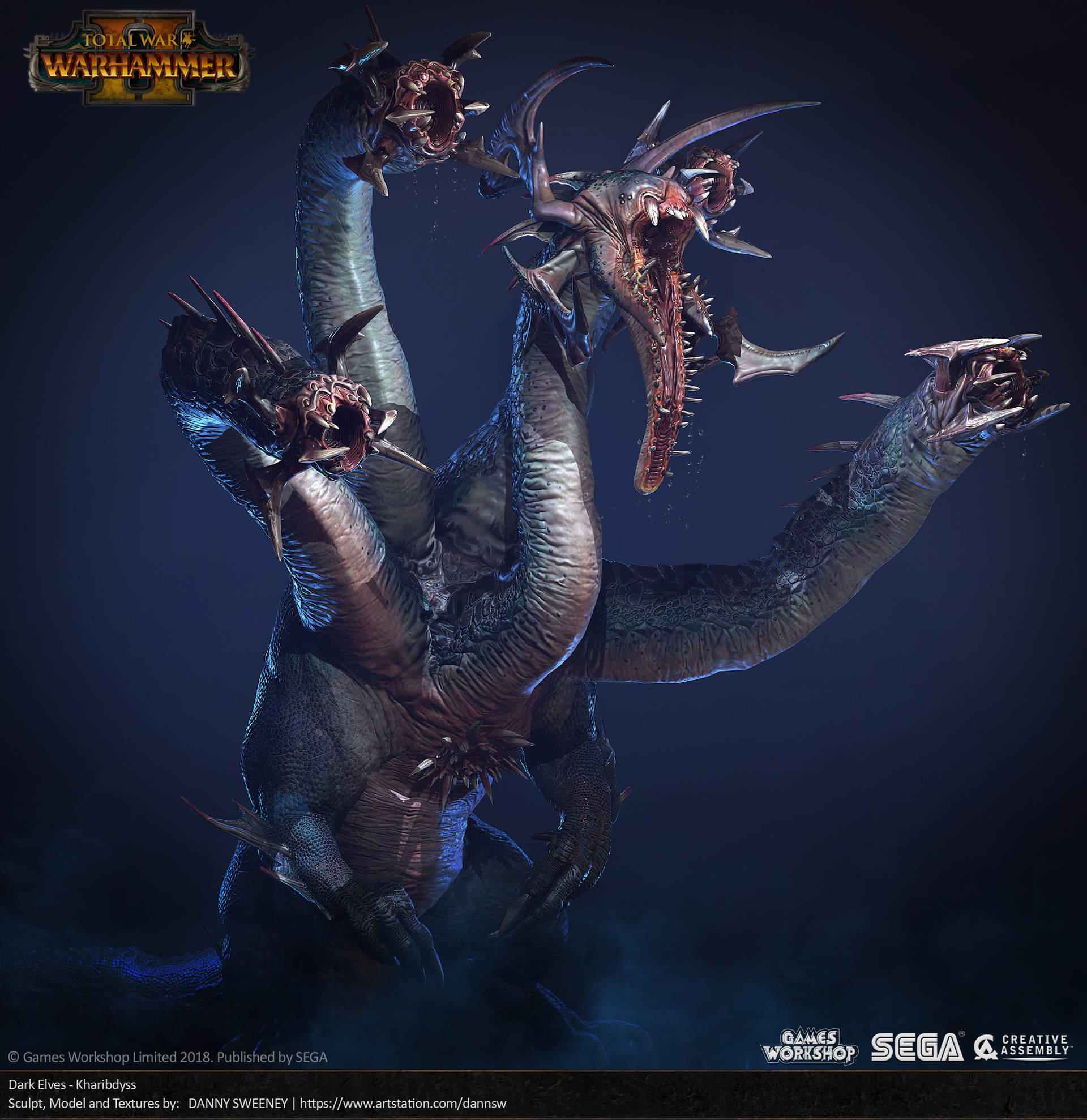 ArtStation - Dark Elves Kharibdyss