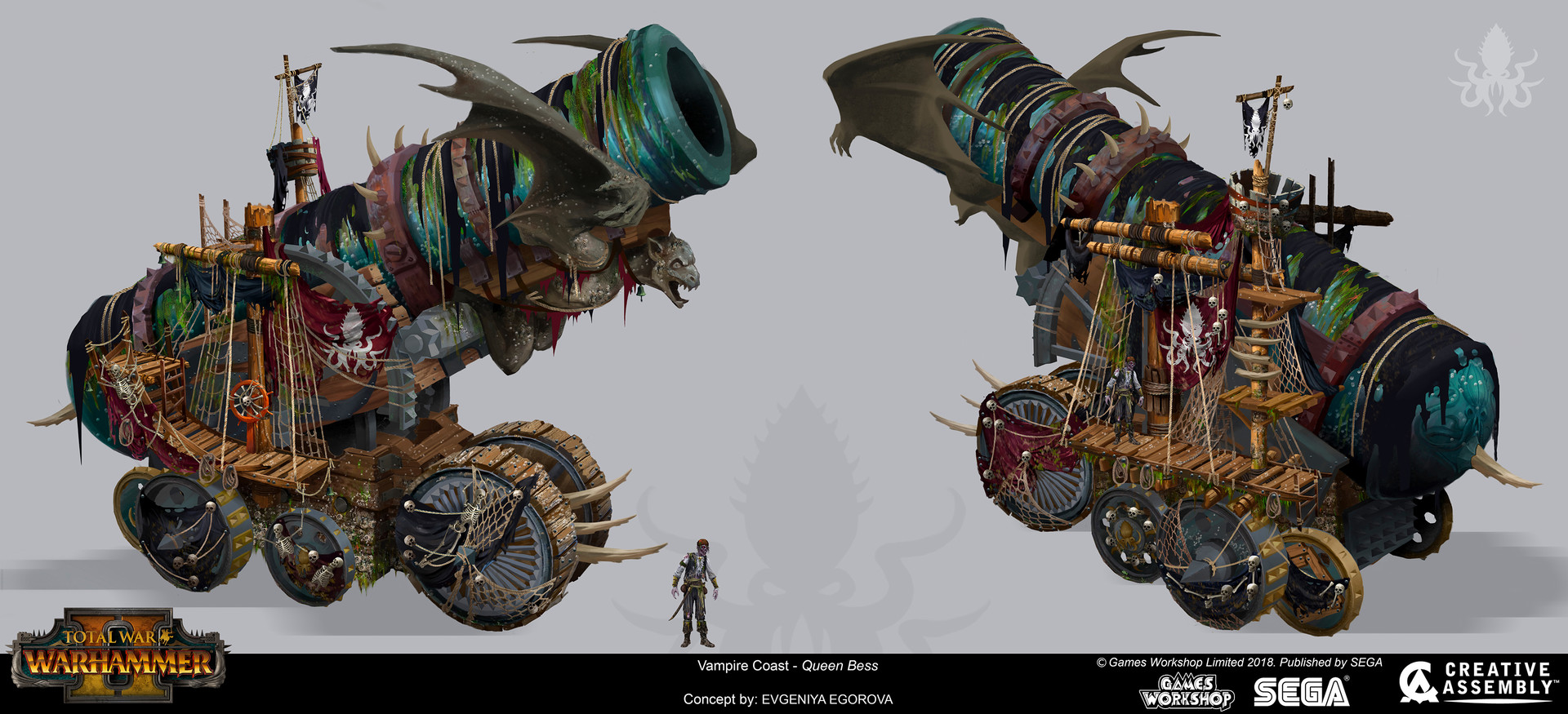 ArtStation - Vampire Coast Queen Bess