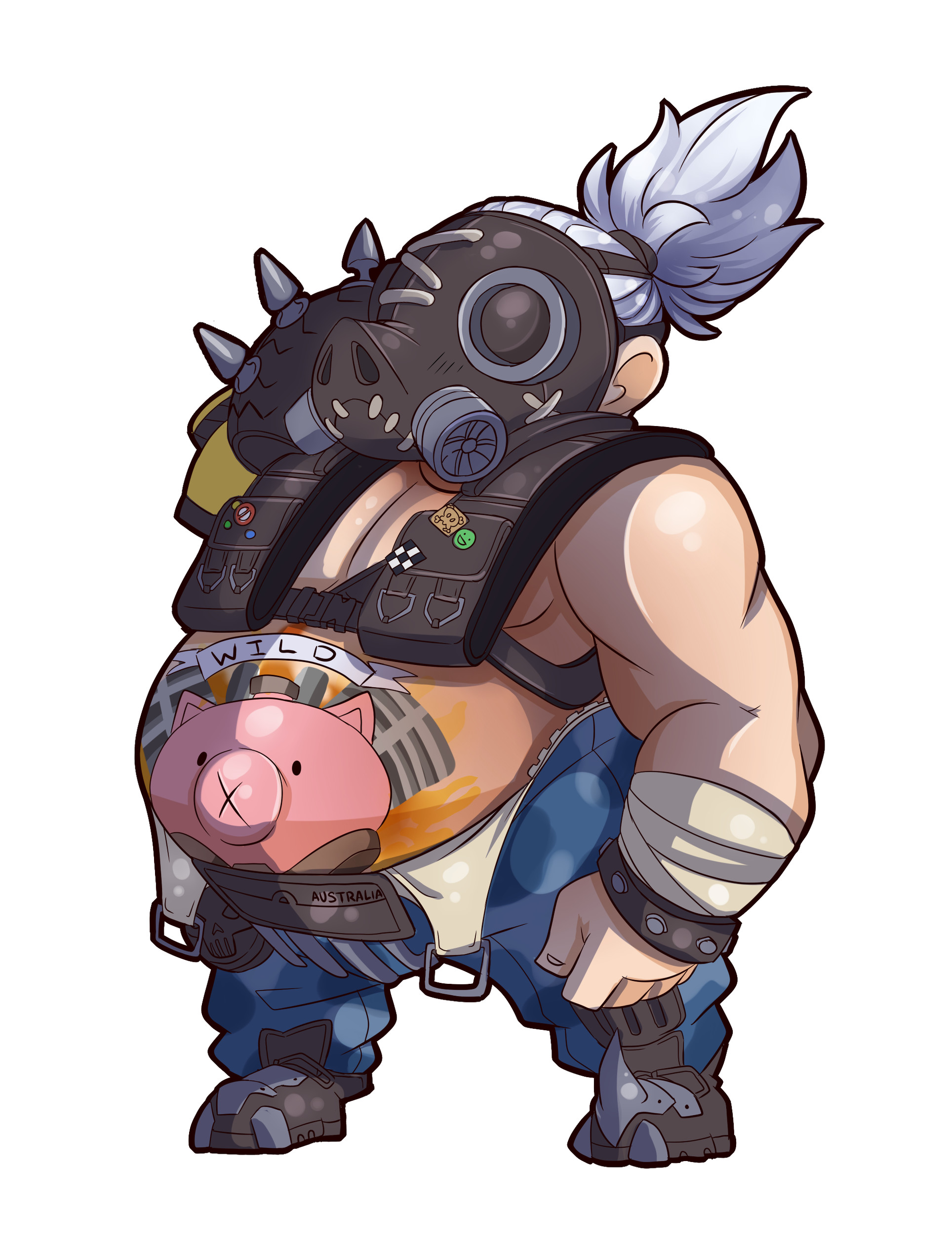 how to draw chibi overwatch