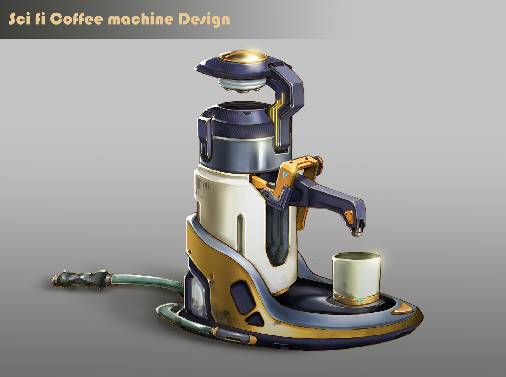 ArtStation - Coffee machine