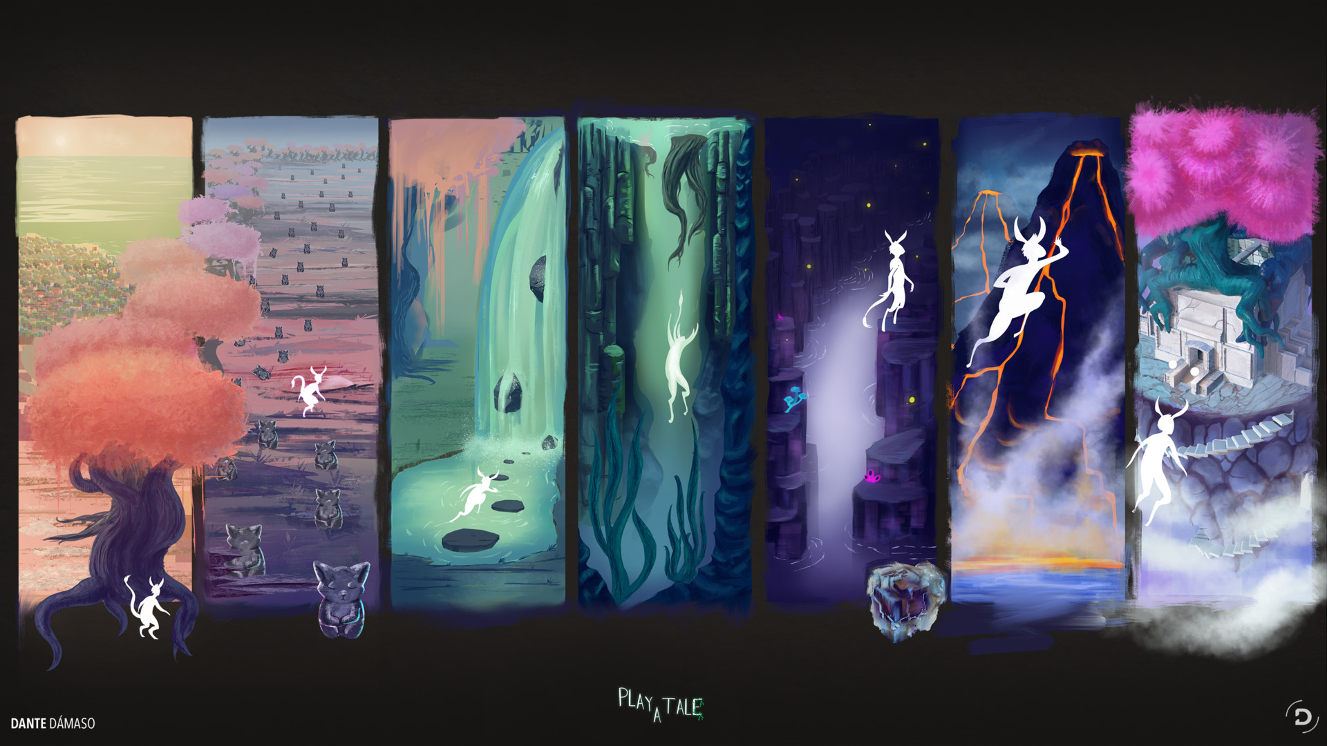 ArtStation - Color script process