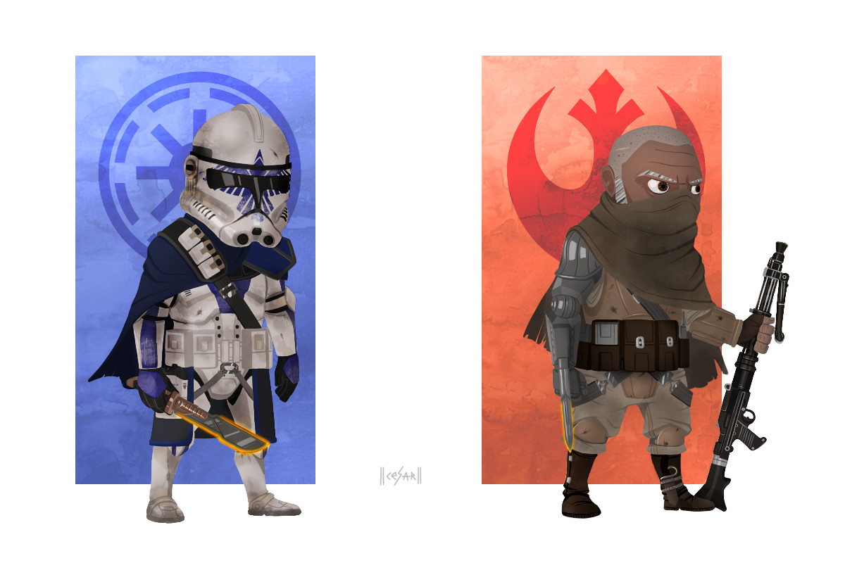 ArtStation - The clone story