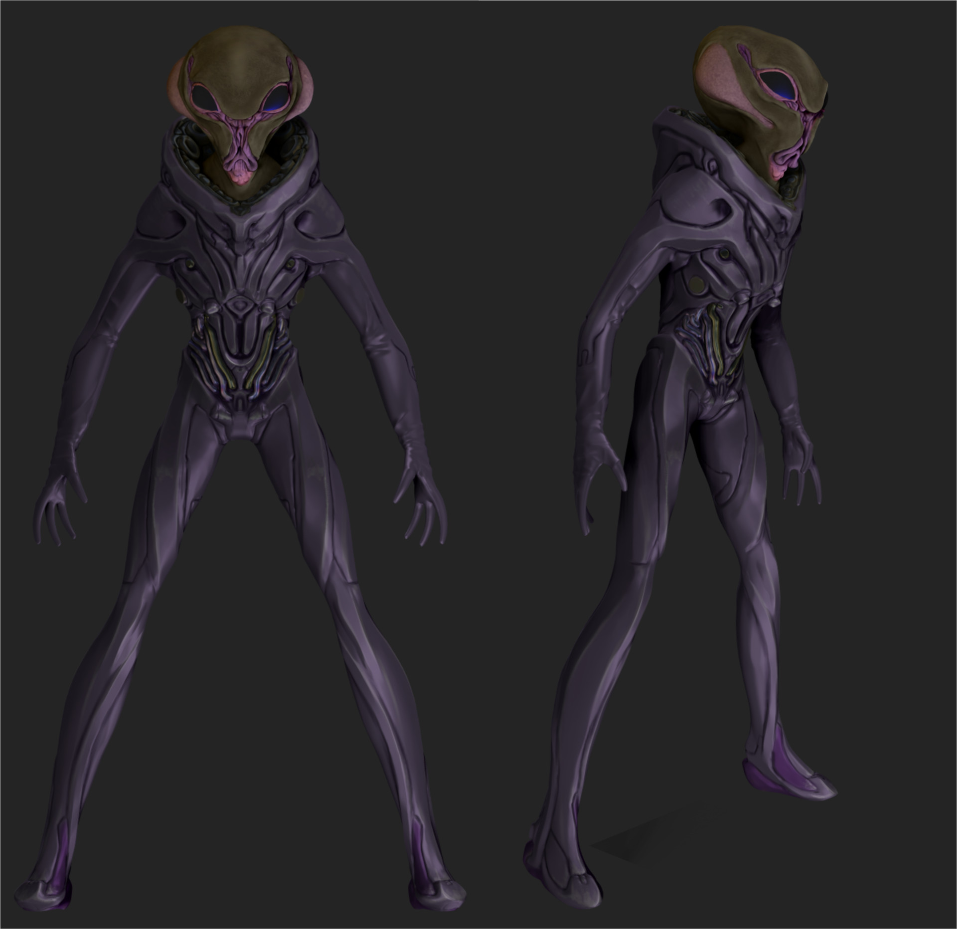 ArtStation - alien form