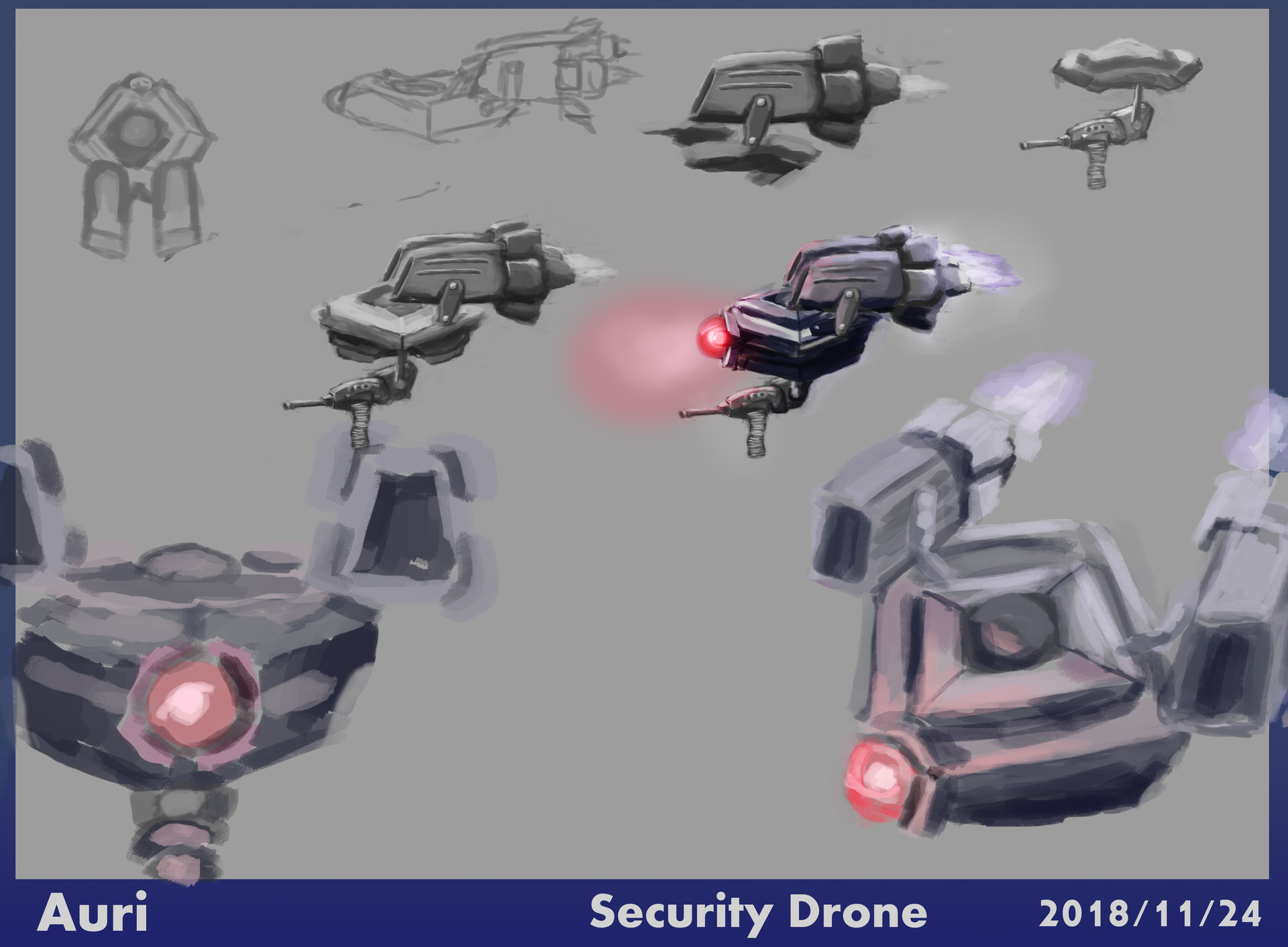 ArtStation - Security drone