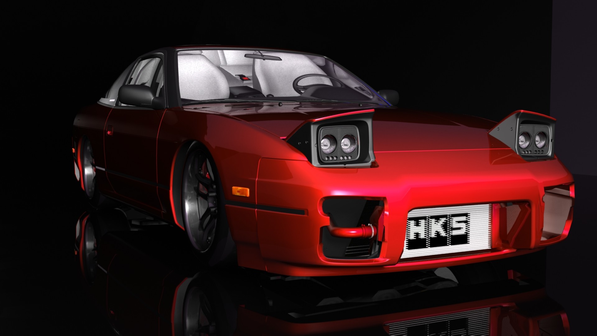 ArtStation - Nissan 240 SX Concept Car