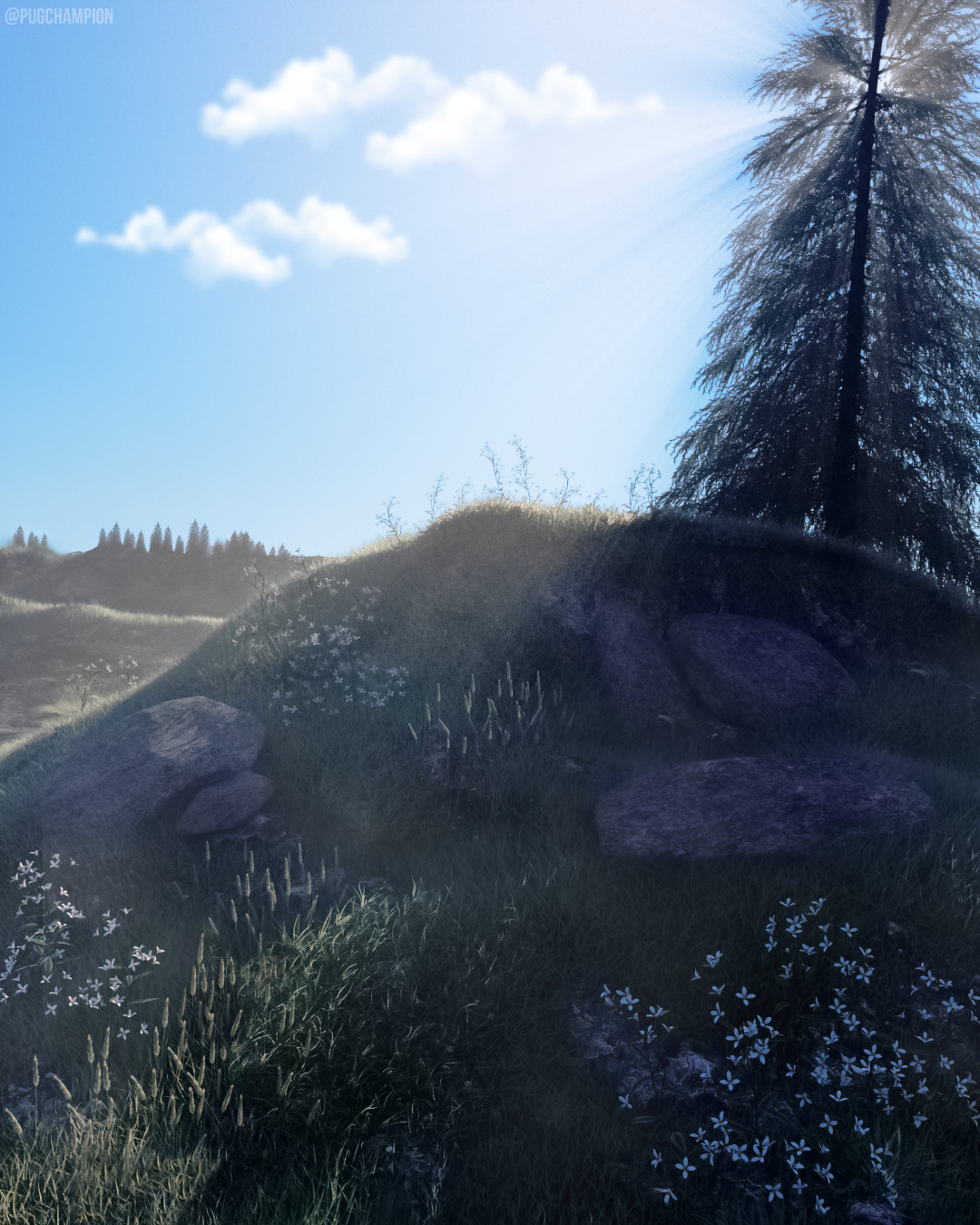 ArtStation - Misty Rock