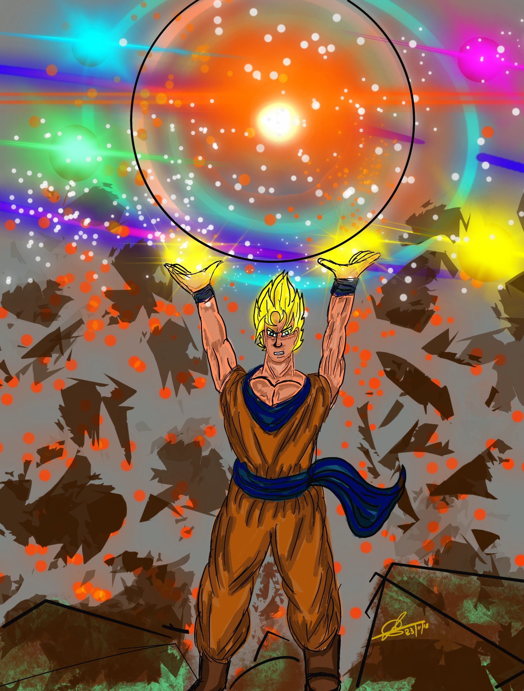 ArtStation - Goku Universe power