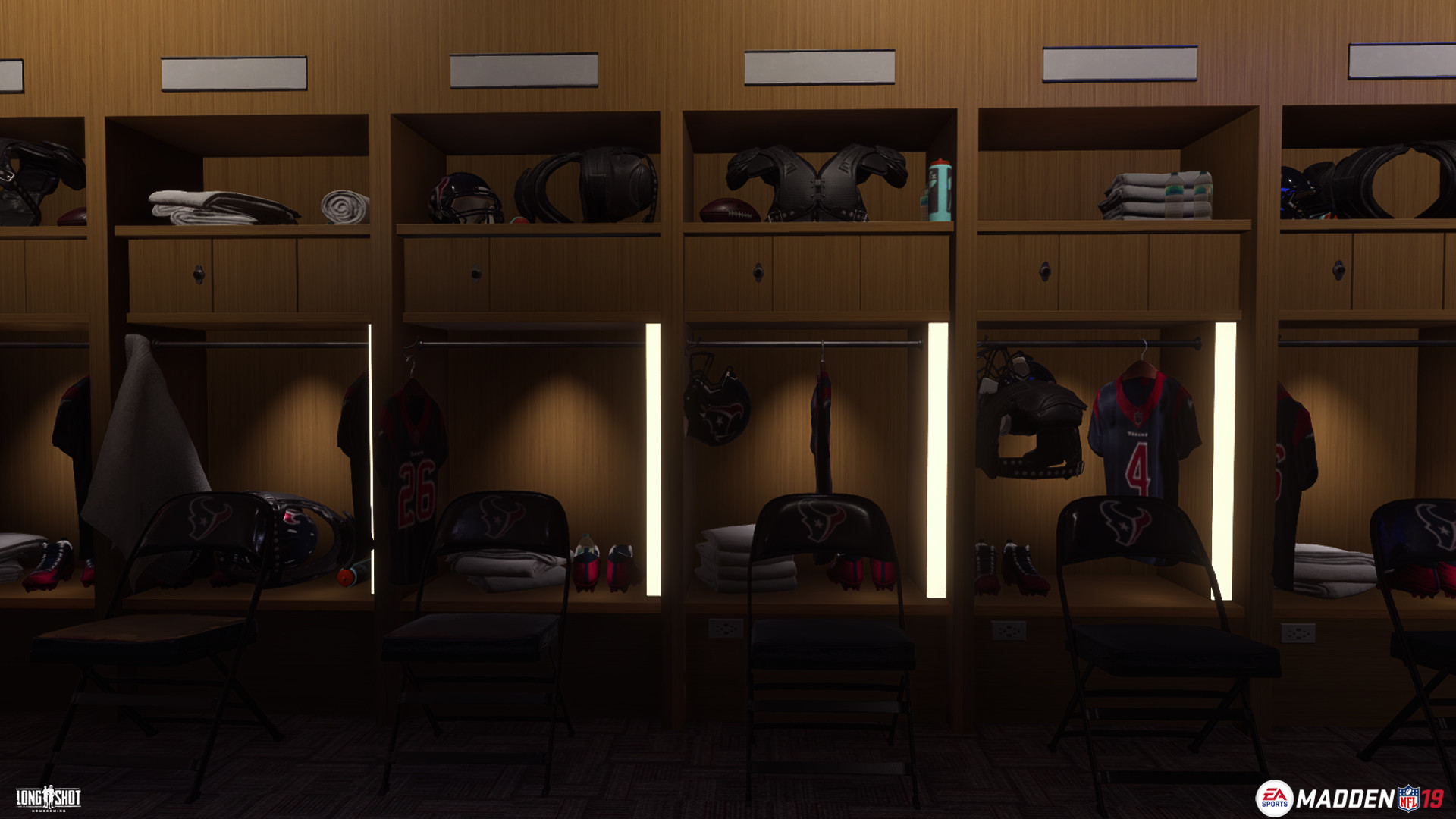 Connor Hollis - Cowboys/Dolphins/Texans Locker Room (Madden 19)