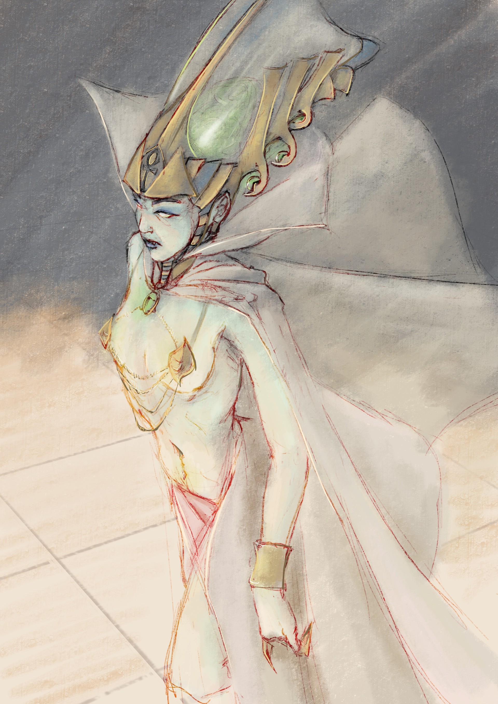 ArtStation - Ancient Egyptian Vampire